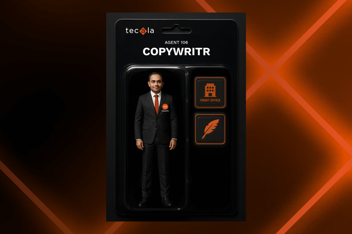 Agent 106 – Copywritr | Tecala